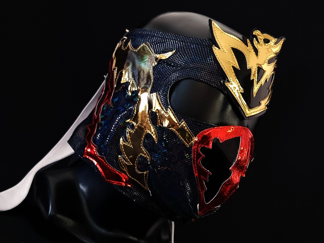 HAYABUSA MASK Wrestling Mask Luchador Costume Wrestler Lucha Libre ...