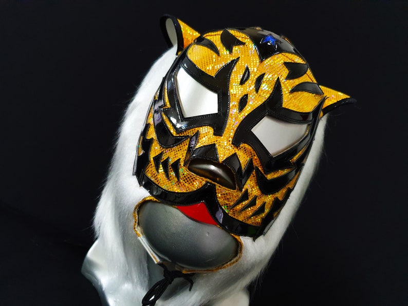 Tiger Mask Wrestling Mask Luchador Costume Wrestler Lucha - Etsy