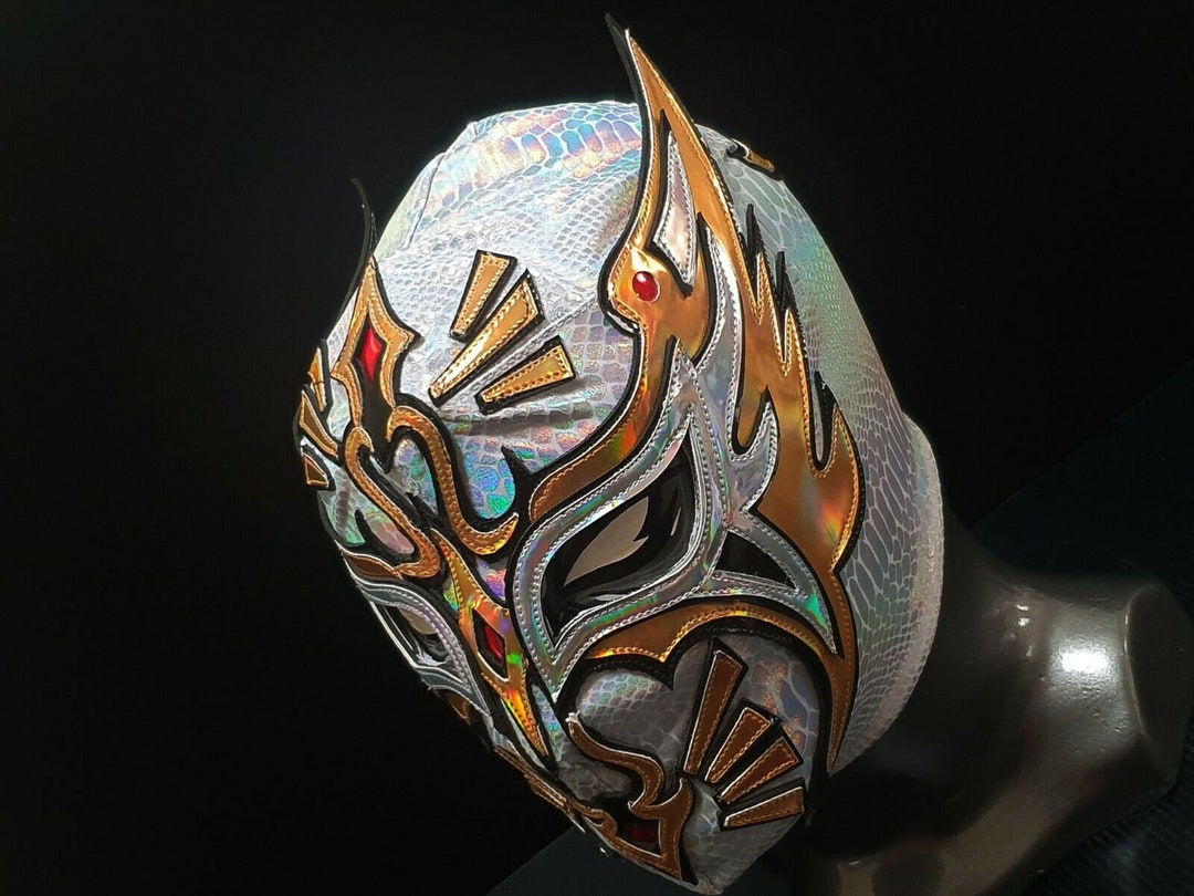 Masque de catch MIZTEZIZ fait main costume luchador catcheur lucha ...