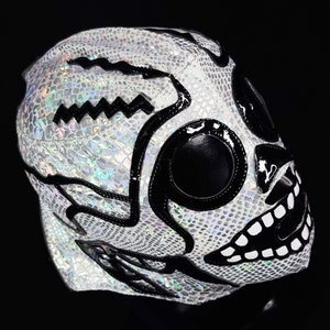 Skull Wrestling Mask Luchador Costume Wrestler Lucha Libre Mexican Mask ...
