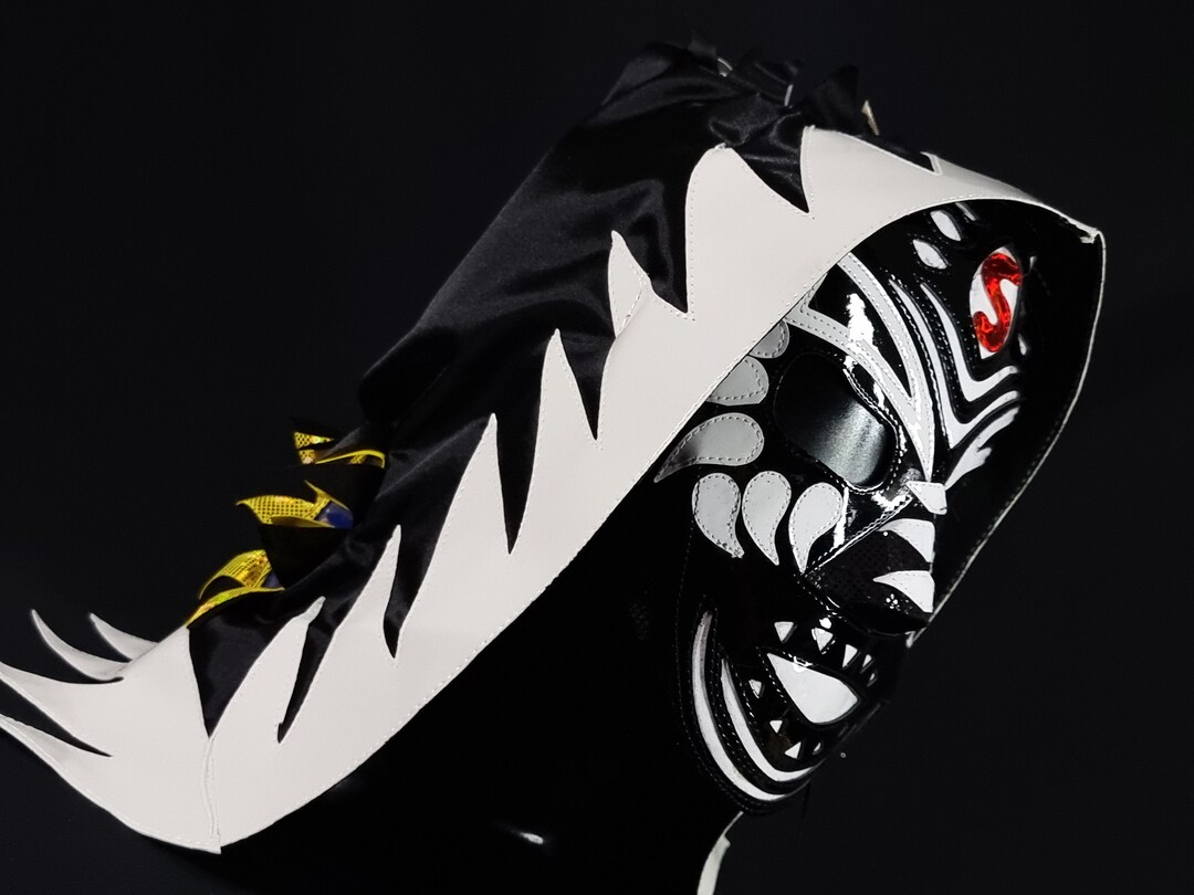 DEATH MASK Wrestling Mask Luchador Costume Wrestler Lucha - Etsy