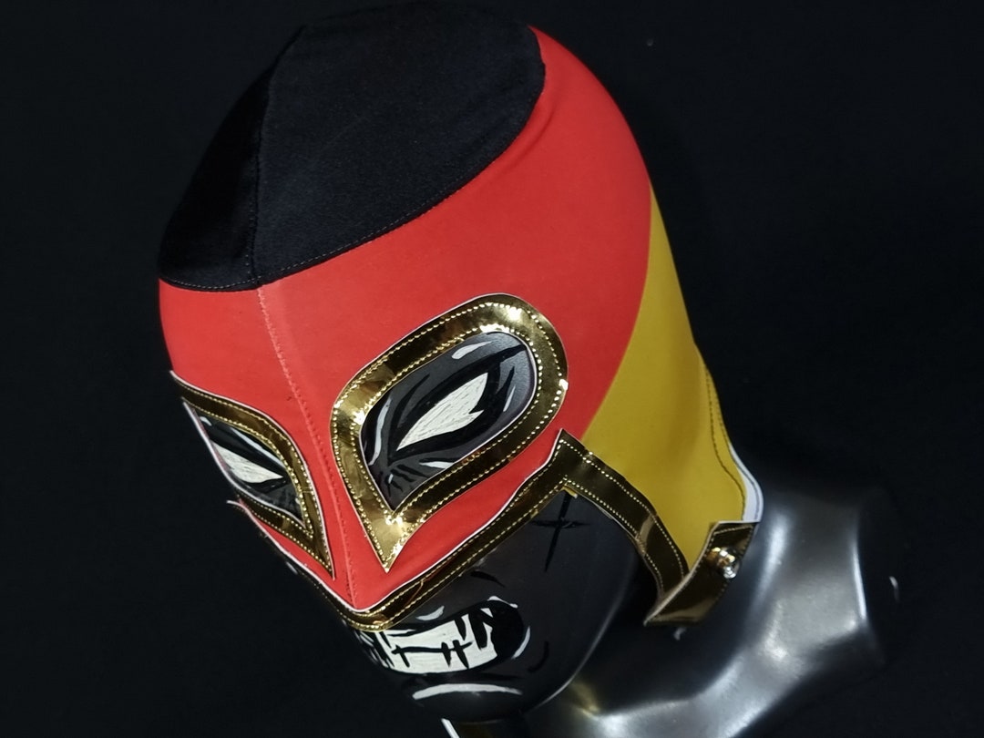 Hand Made GERMANY Mask Bars and Stars Wrestling Mask Luchador Costume ...