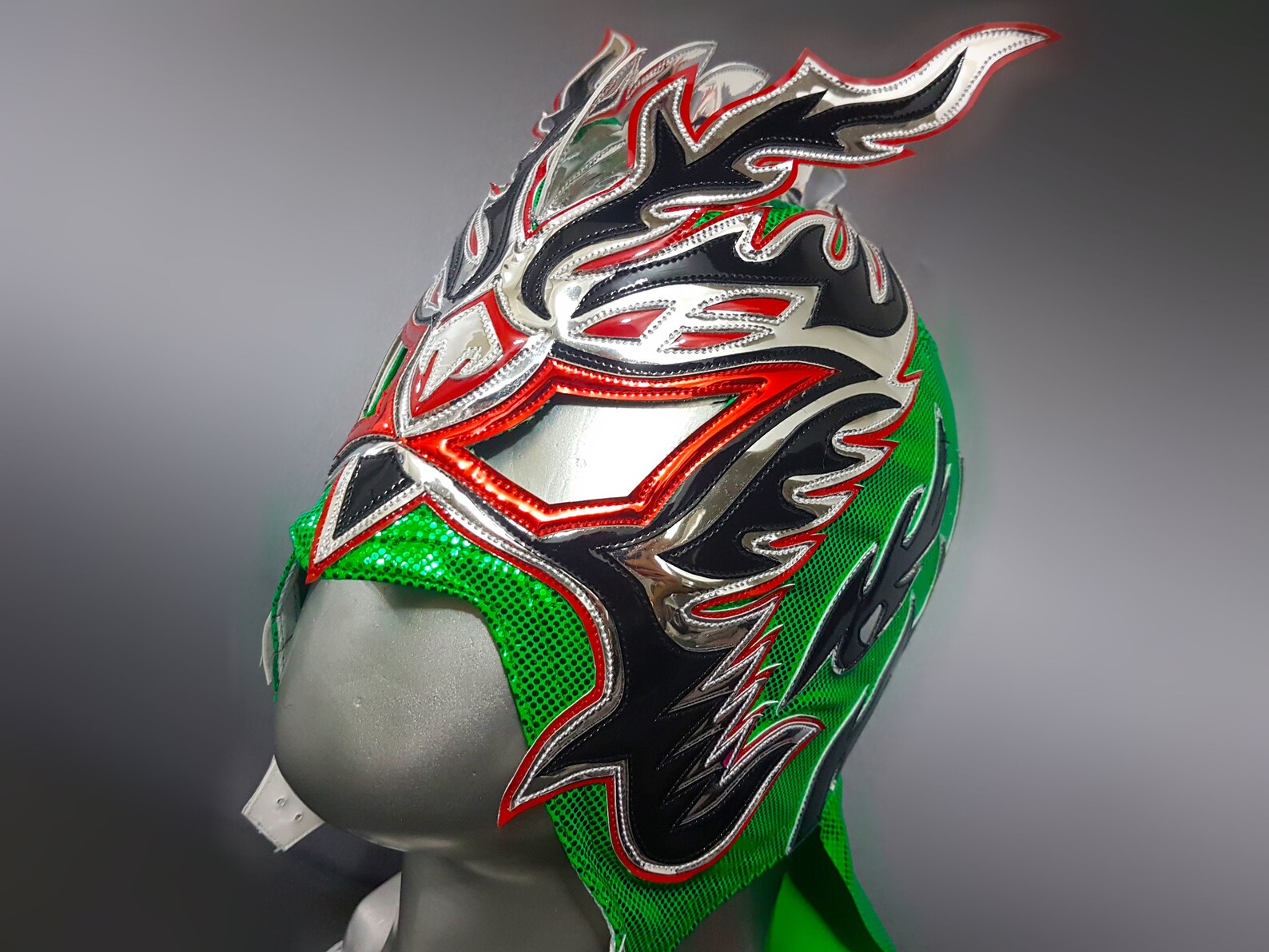 Ultimo Dragon Wrestling Mask Luchador Costume Wrestler Lucha - Etsy