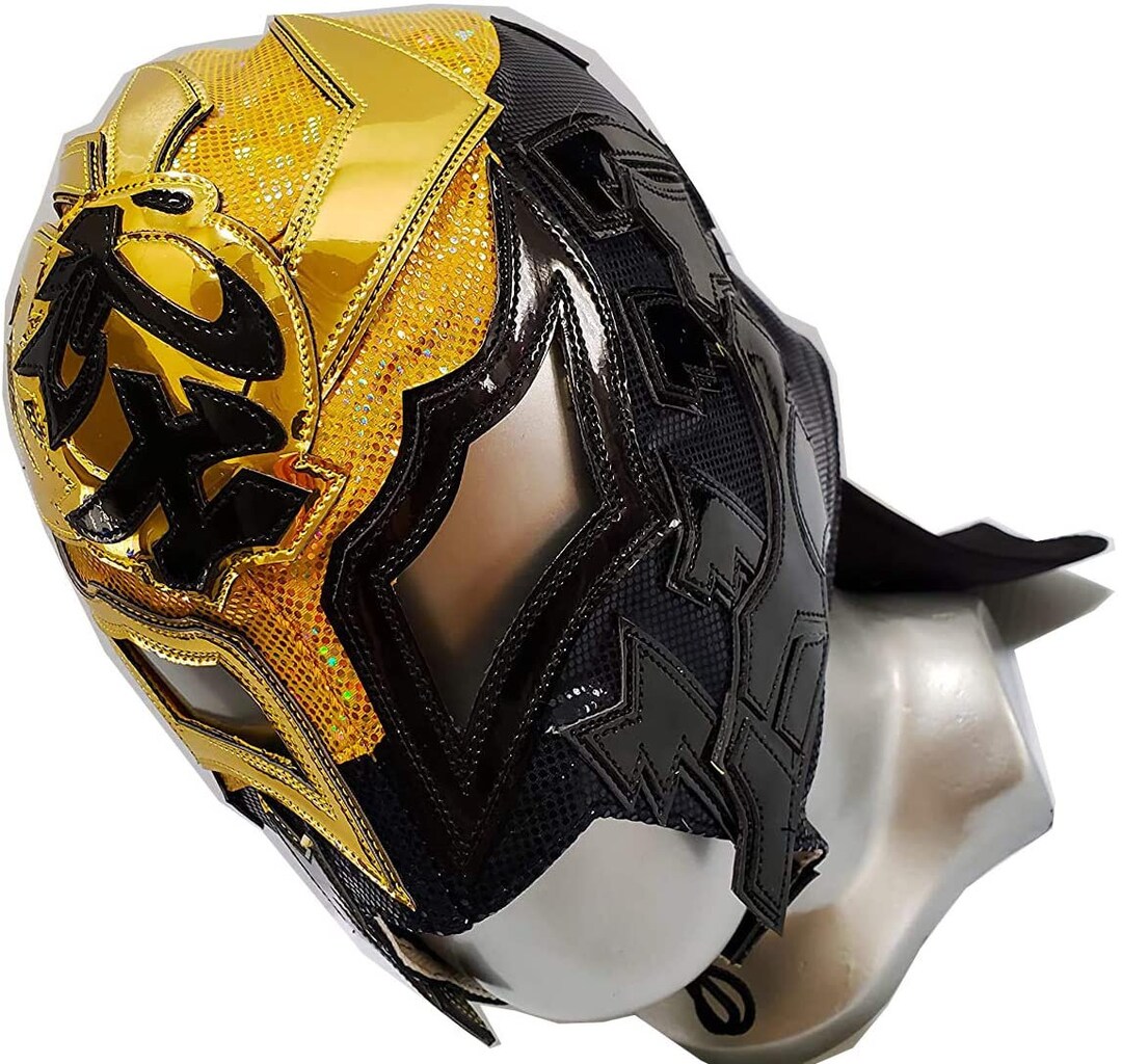 BUSHI MASK Wrestling Mask Luchador Costume Wrestler Lucha Libre Mexican ...