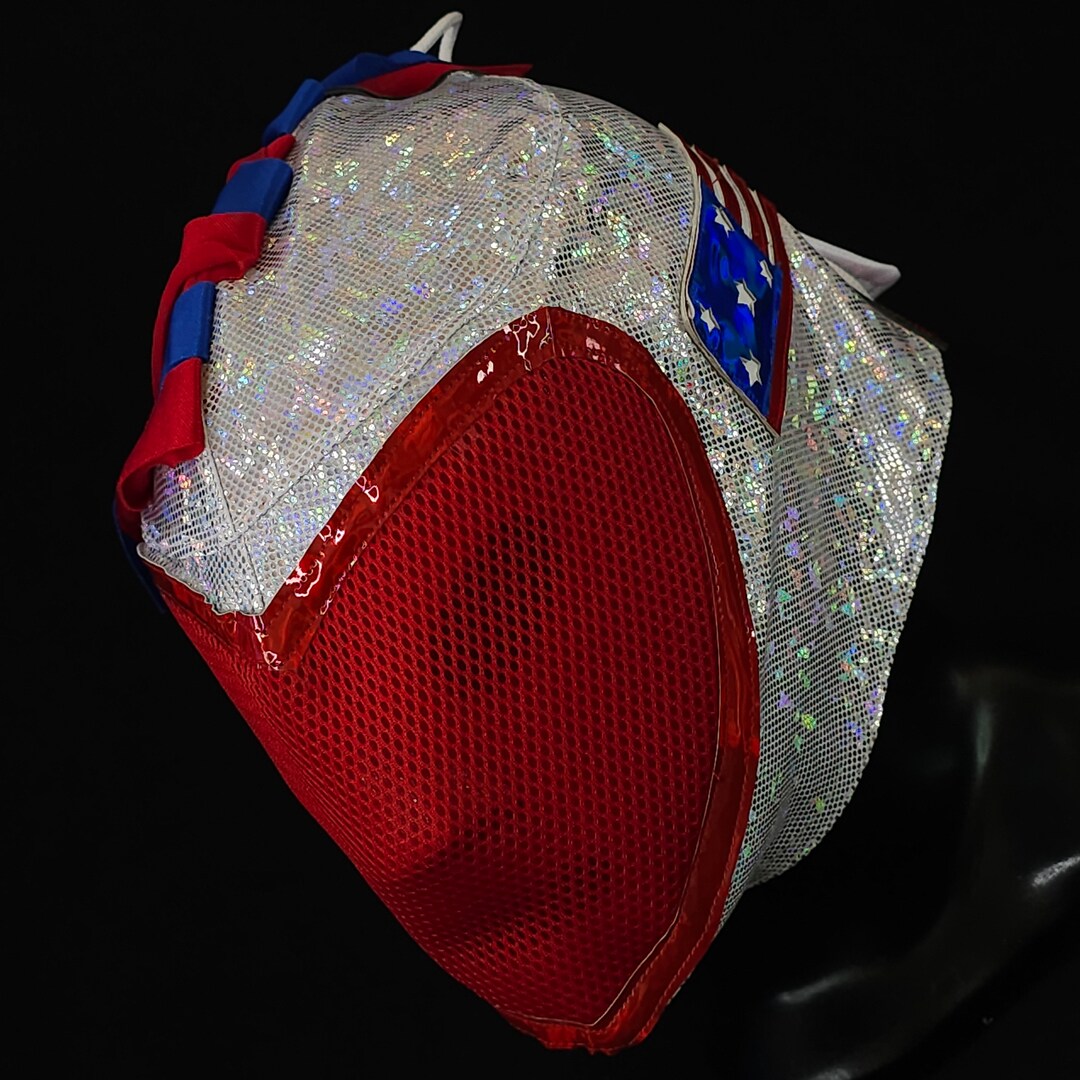 Hand Made LOVE Mask Wrestling Mask Luchador Costume Wrestler Lucha ...