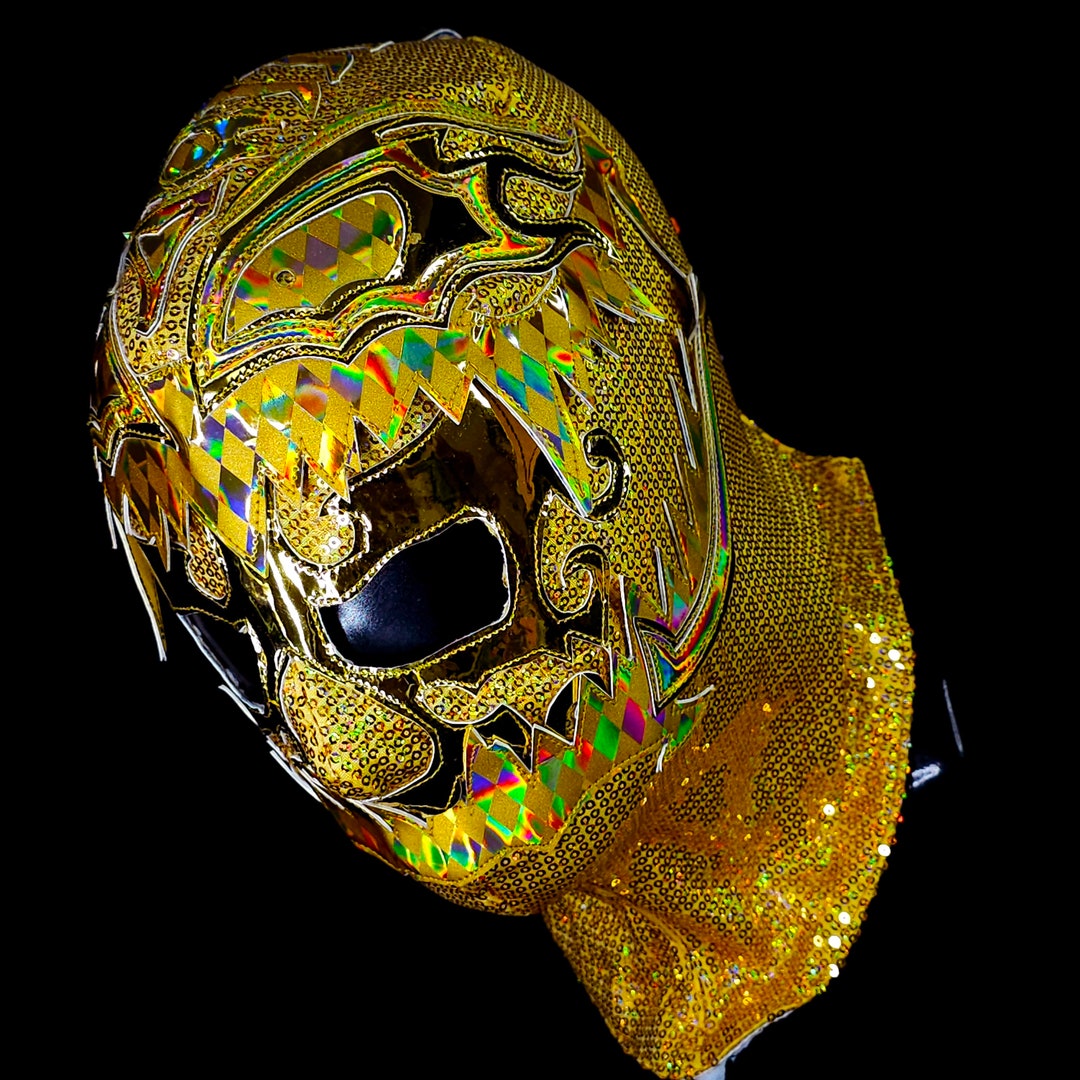 SKULL Mask Wrestling Mask Luchador Costume Wrestler Lucha Libre Mexican ...