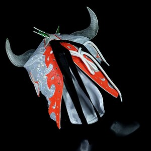 Hand Made Hysteria Mask Wrestling Mask Luchador Costume Wrestler Lucha ...