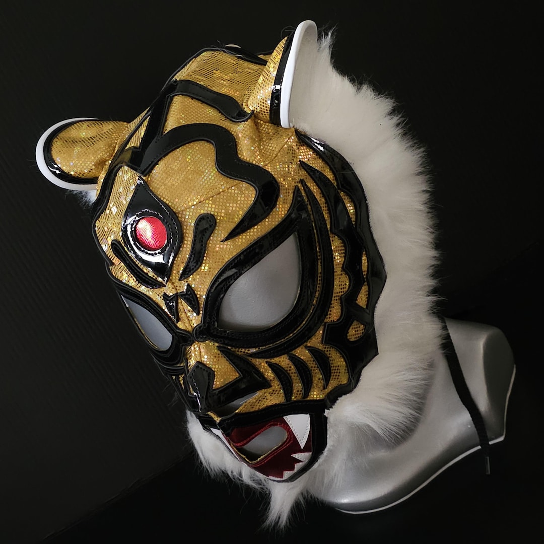 Hand Made Tigre Mask Wrestling Mask Luchador Costume Wrestler Lucha ...