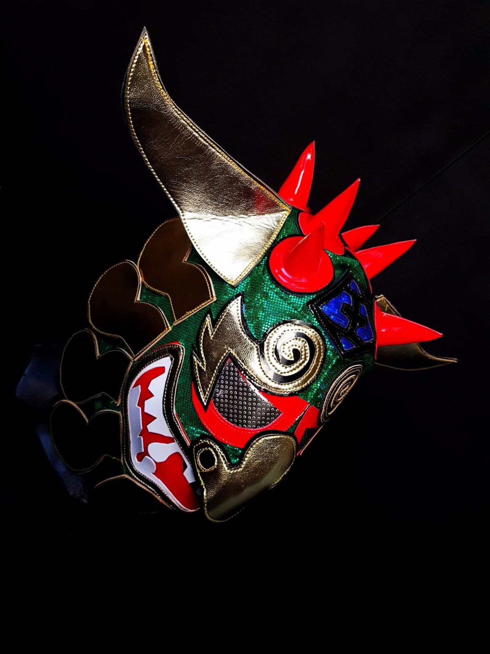 Tengu Japanese Demon Wrestling Mask Luchador Costume Wrestler | Etsy