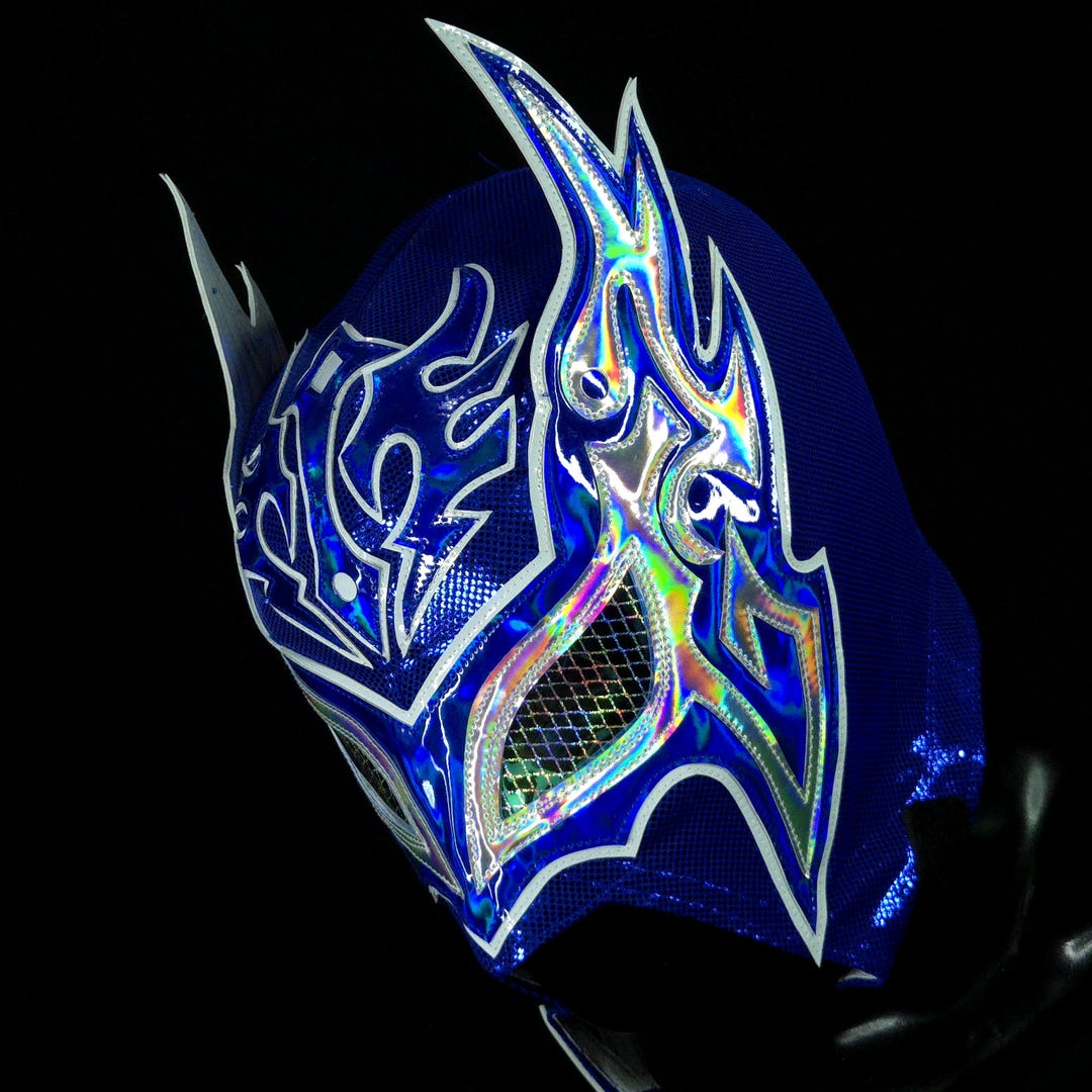 Hand Made Mistesis Mask Wrestling Mask Luchador Costume Wrestler Lucha ...