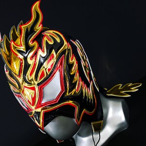 Ultimo Dragon Wrestling Mask Luchador Costume Wrestler Lucha Libre ...