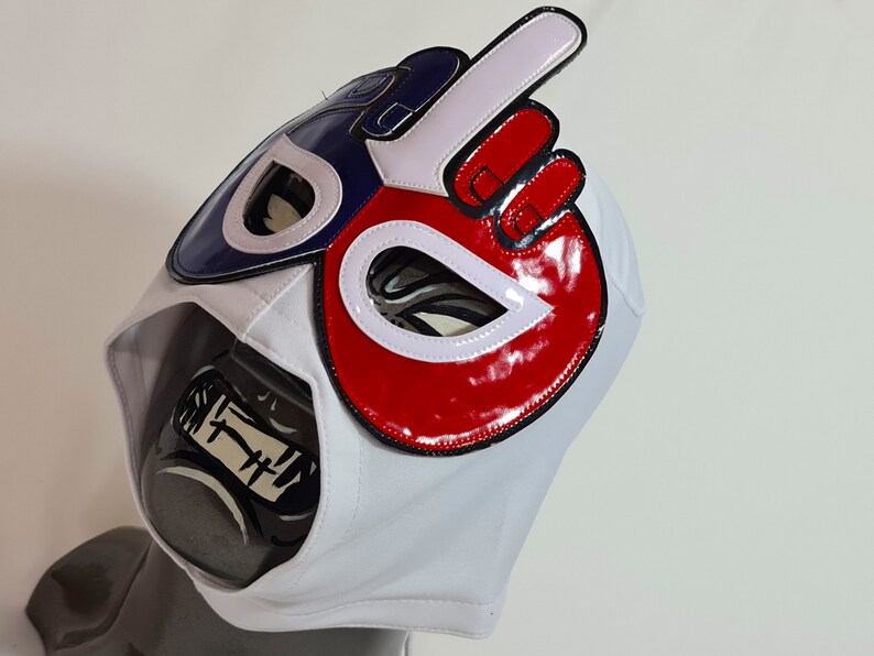 Usa MIDDLE FINGER Wrestling the Bird Mask Luchador Costume - Etsy