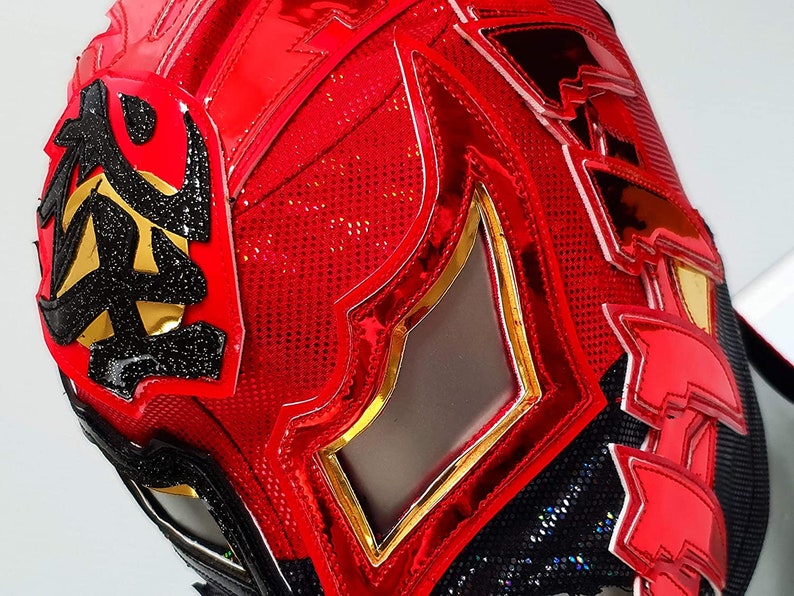 BUSHI MASK Wrestling Mask Luchador Costume Wrestler Lucha - Etsy