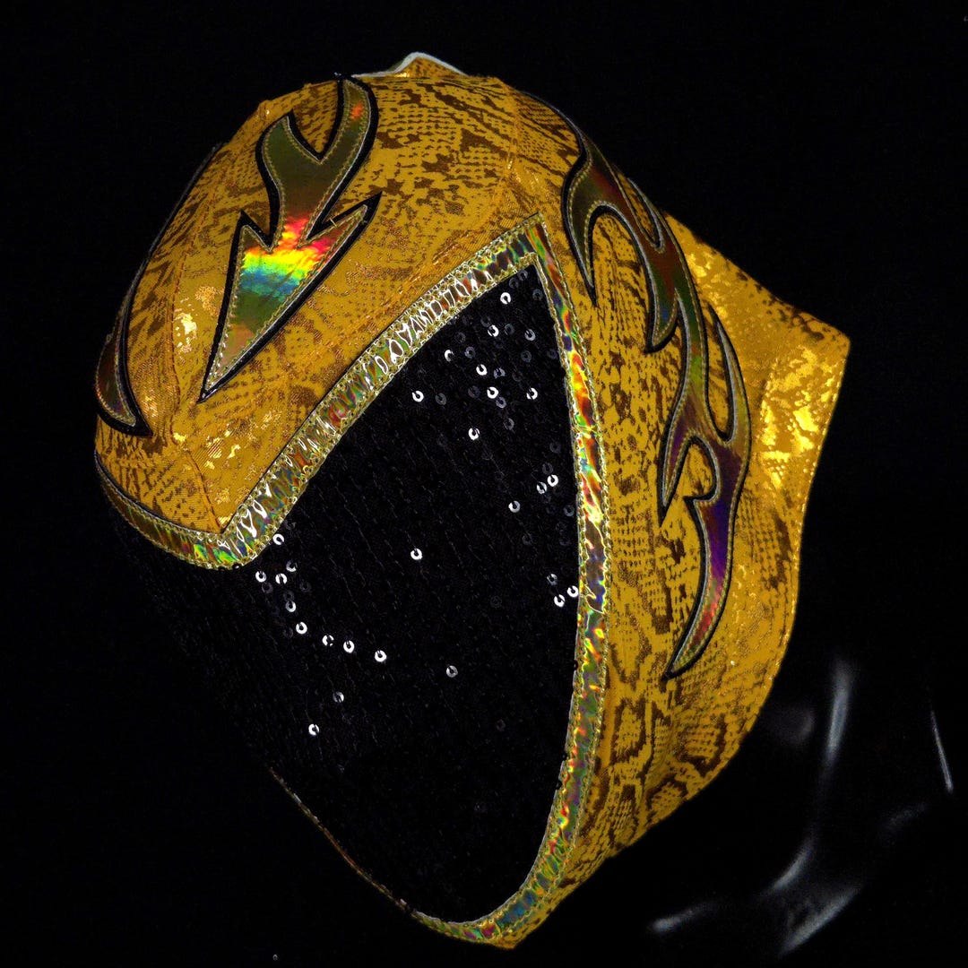 TINIEBLA MASK Wrestling Mask Luchador Costume Wrestler Lucha Libre ...