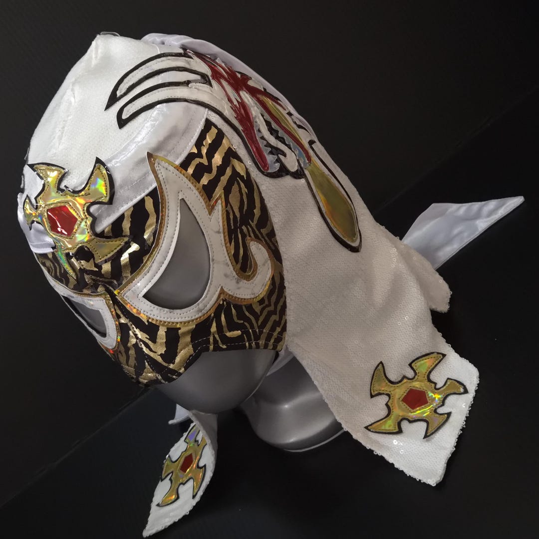 Dragon Handmade Wrestling Mask Luchador Costume Wrestler Lucha Libre ...