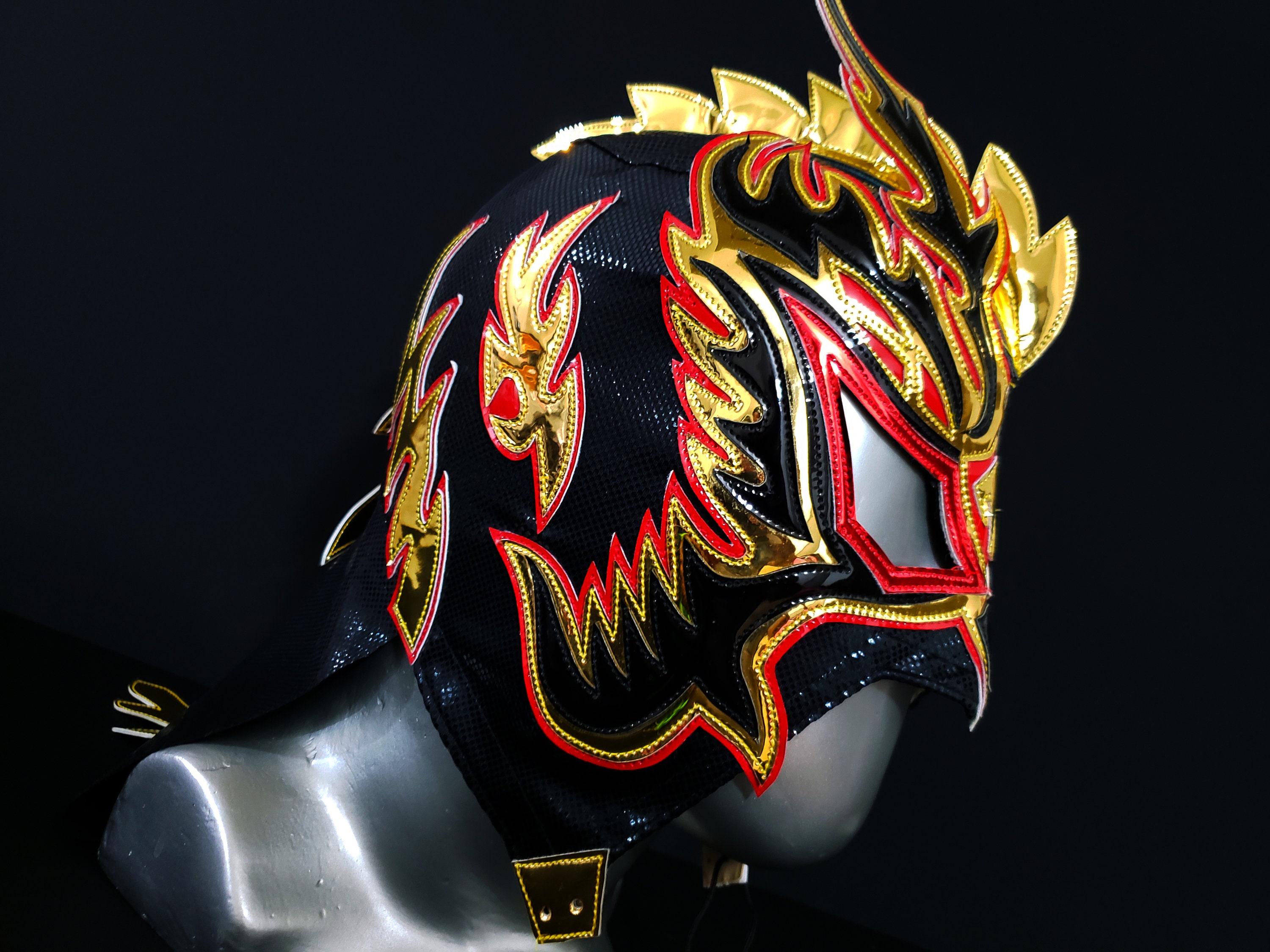 Ultimo Dragon Wrestling Mask Luchador Costume Wrestler Lucha | Etsy
