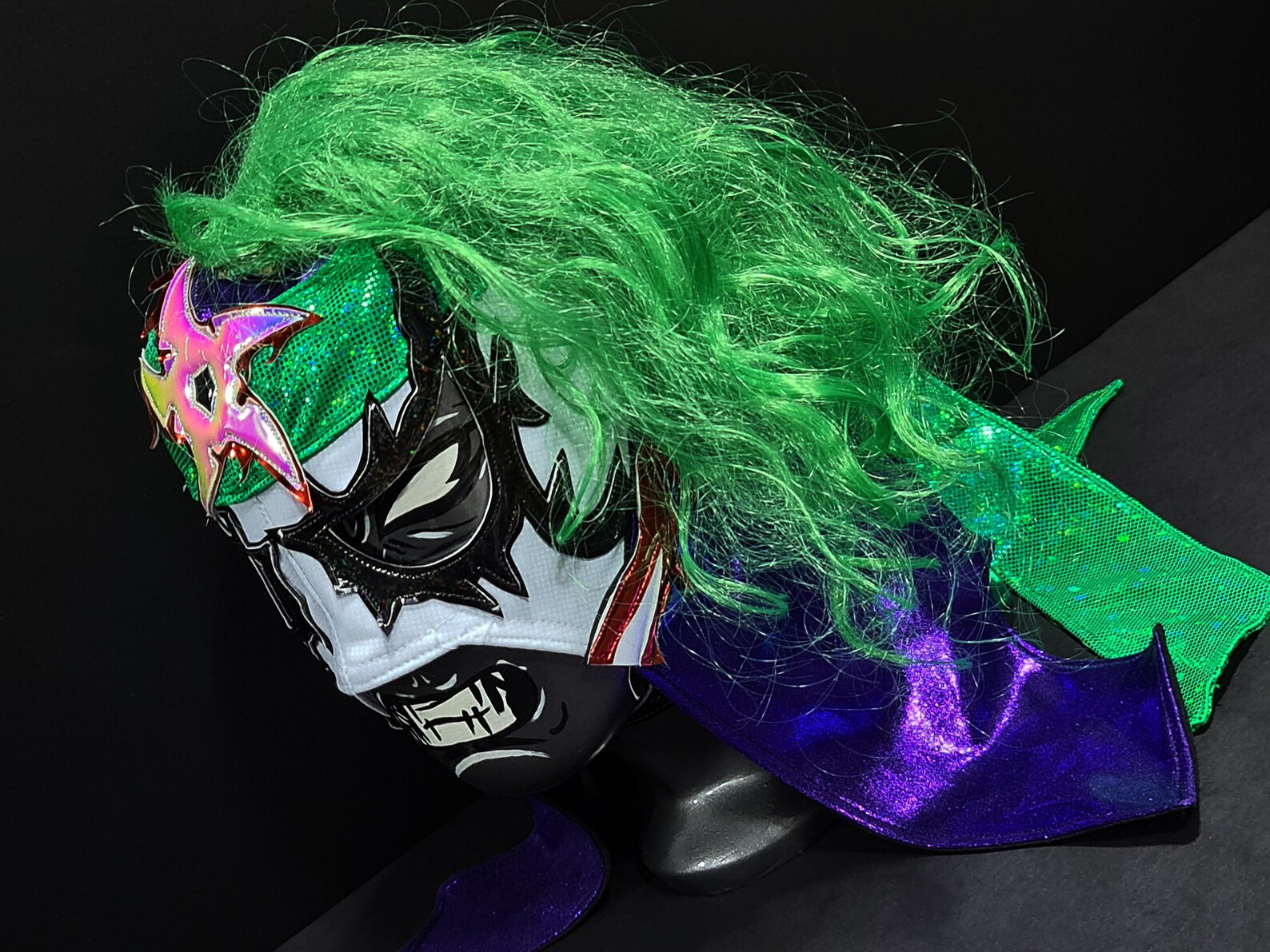 JOKER Wrestling Mask Luchador Costume Wrestler Lucha Libre | Etsy