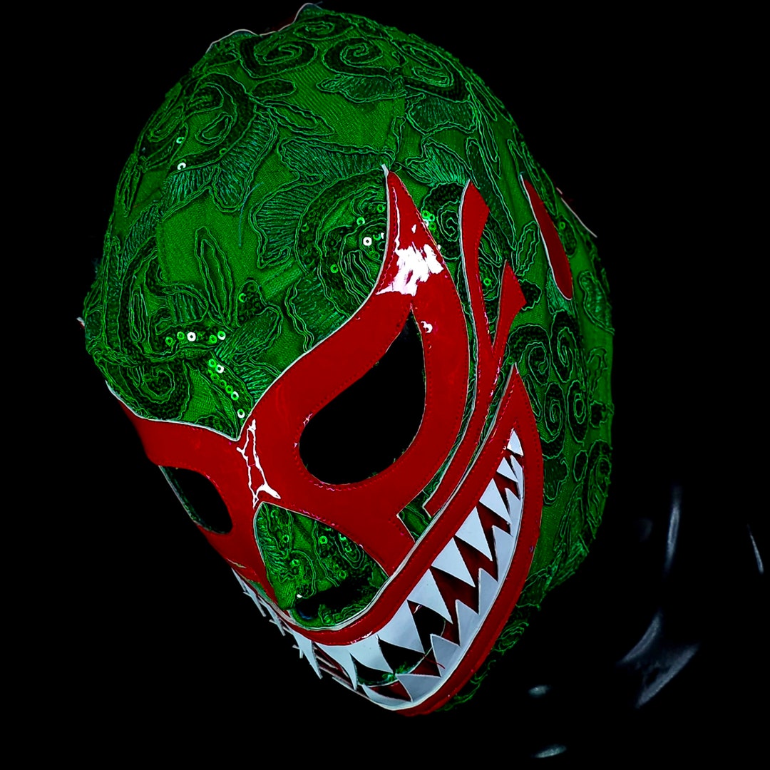 SHARK Mask Wrestling Mask Luchador Costume Wrestler Lucha Libre Mexican ...