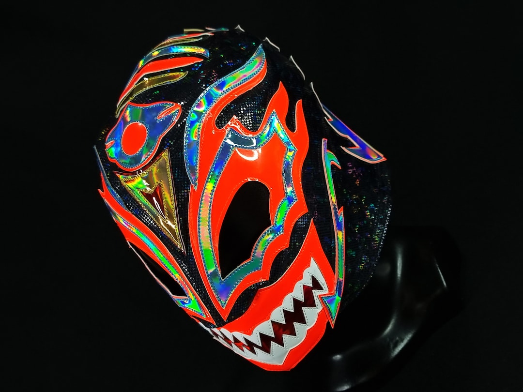 Hand Made TITAN Mask Wrestling Mask Luchador Costume Wrestler Lucha ...