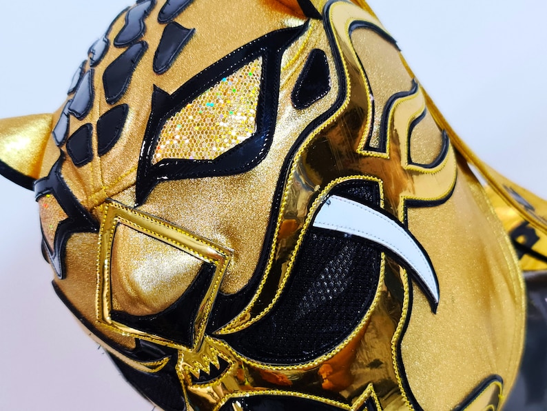KING TIGER MASK Wrestling Mask Luchador Costume Wrestler Lucha | Etsy