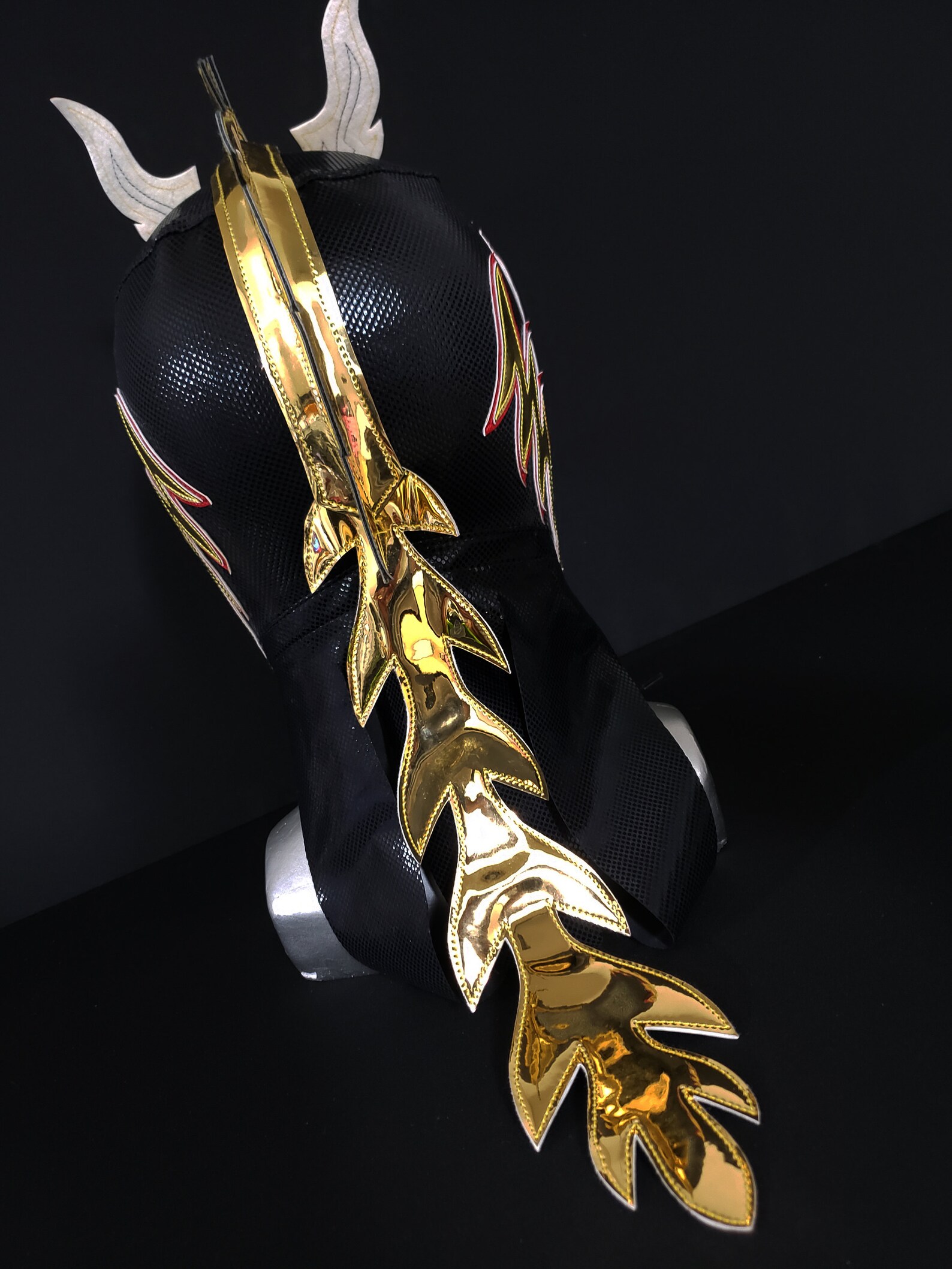 Ultimo Dragon Wrestling Mask Luchador Costume Wrestler Lucha | Etsy