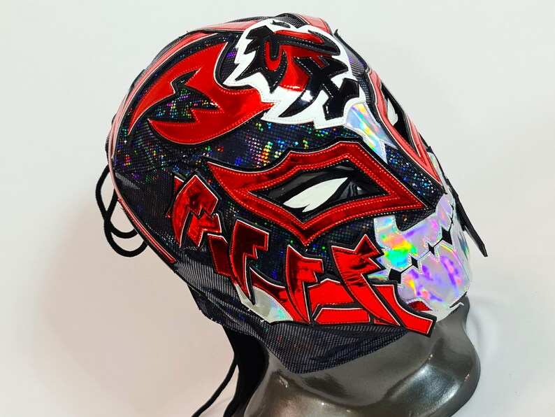 BUSHI MASK Wrestling Mask Luchador Costume Wrestler Lucha - Etsy