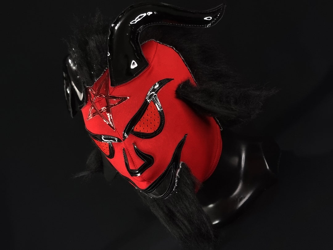 GOAT Wrestling Mask Luchador Costume Wrestler Lucha Libre Mexican Mask ...