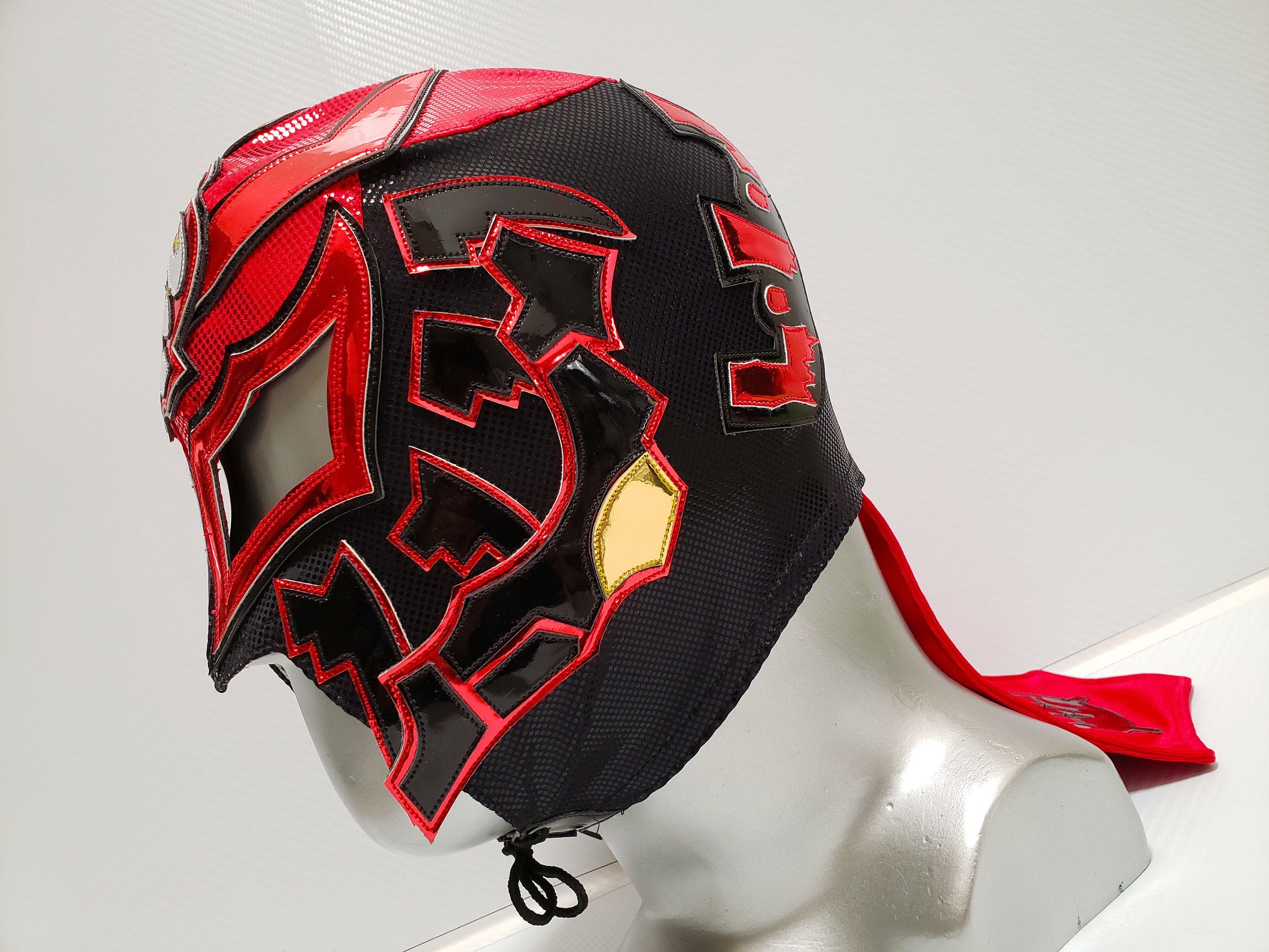 Samurai Wrestling Mask Luchador Costume Wrestler Lucha Libre | Etsy