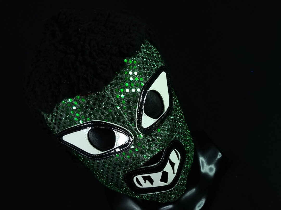 ESPECTRO MASK Wrestling Mask Luchador Costume Wrestler Lucha Libre ...