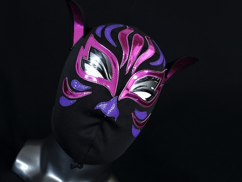 CAT Wrestling Mask Luchador Costume Wrestler Lucha Libre - Etsy