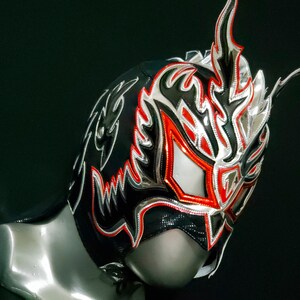 Ultimo Dragon Wrestling Mask Luchador Costume Wrestler Lucha Libre ...