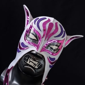 CAT Mask Wrestling Mask Luchador Costume Wrestler Lucha Libre - Etsy