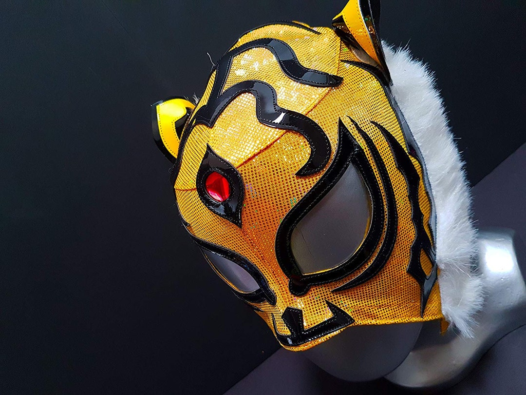 Tiger Mask Wrestling Mask Luchador Costume Wrestler Lucha - Etsy