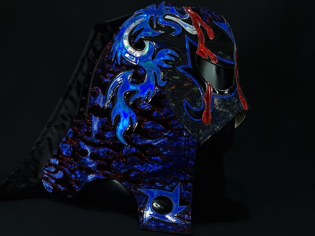 Hand Made PENTAGON Mask Wrestling Mask Luchador Costume Wrestler Lucha ...