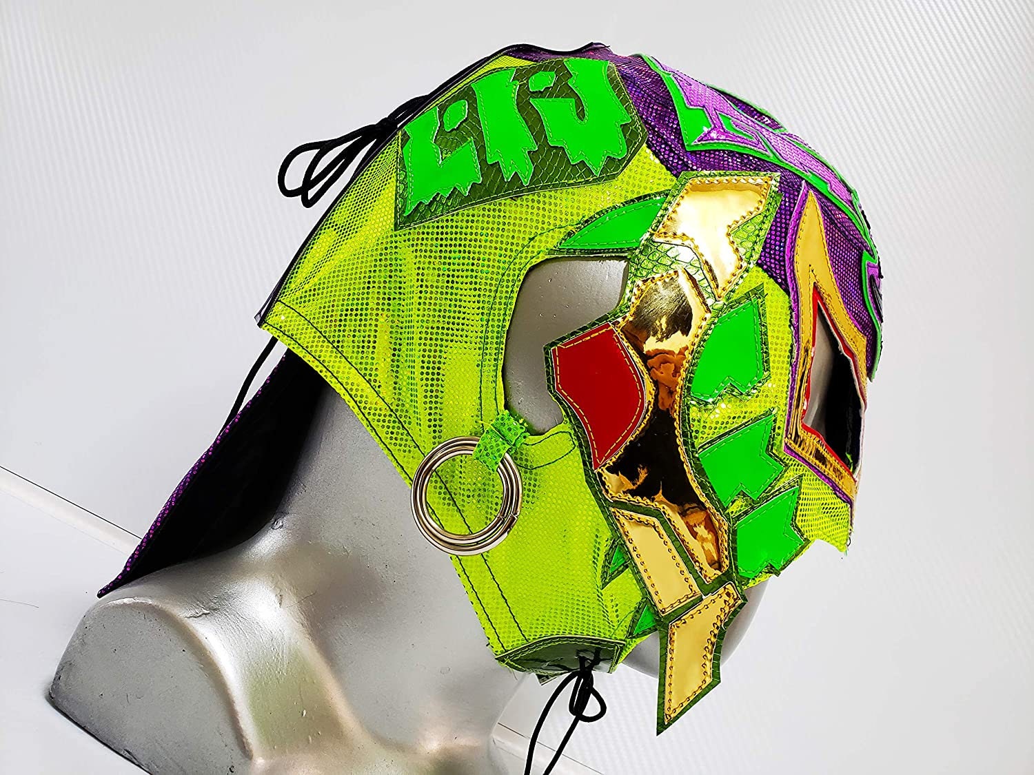 BUSHI MASK Wrestling Mask Luchador Costume Wrestler Lucha | Etsy