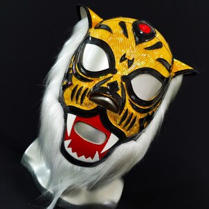 Tiger Mask Wrestling Mask Luchador Costume Wrestler Lucha - Etsy