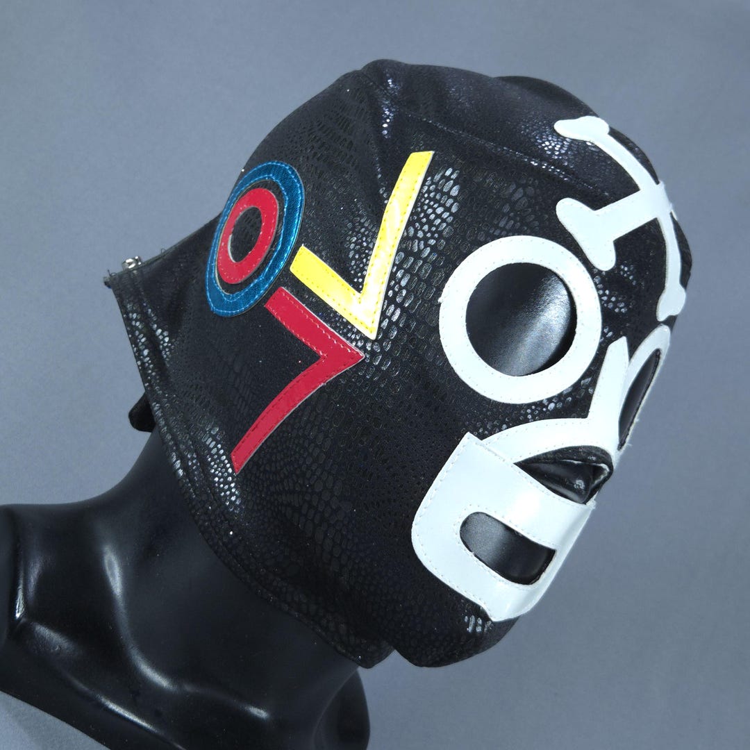 Hand Made MASAMBULA MASK Wrestling Mask Luchador Costume Wrestler Lucha ...