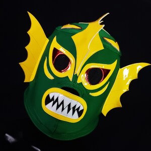 KRAKEN Wrestling Mask Luchador Costume Wrestler Lucha Libre Mexican ...