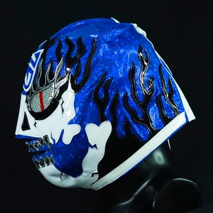 Hand Made WARRIOR MASK Wrestling Mask Luchador Costume Wrestler Lucha ...