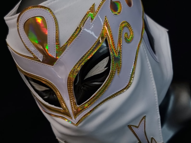Hand Made BANDIT Wrestling Mask Luchador Costume Wrestler Lucha Libre ...