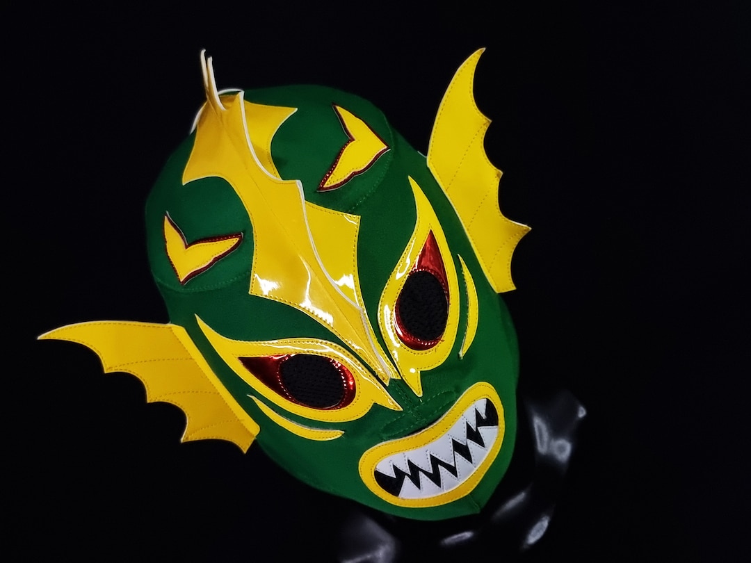 KRAKEN Wrestling Mask Luchador Costume Wrestler Lucha Libre Mexican ...