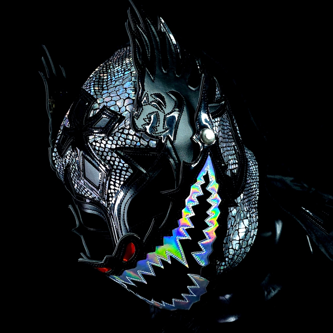 DRAGON MASK Wrestling Mask Luchador Costume Wrestler Lucha Libre ...