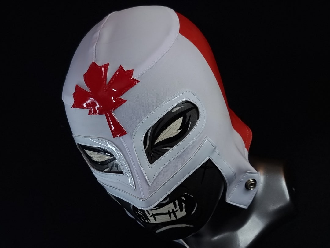 CANADA MAPLE Wrestling Mask Luchador Costume Wrestler Lucha Libre ...