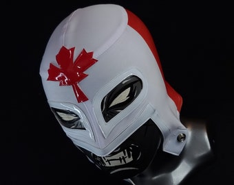 Wrestling Canada Mask - Etsy
