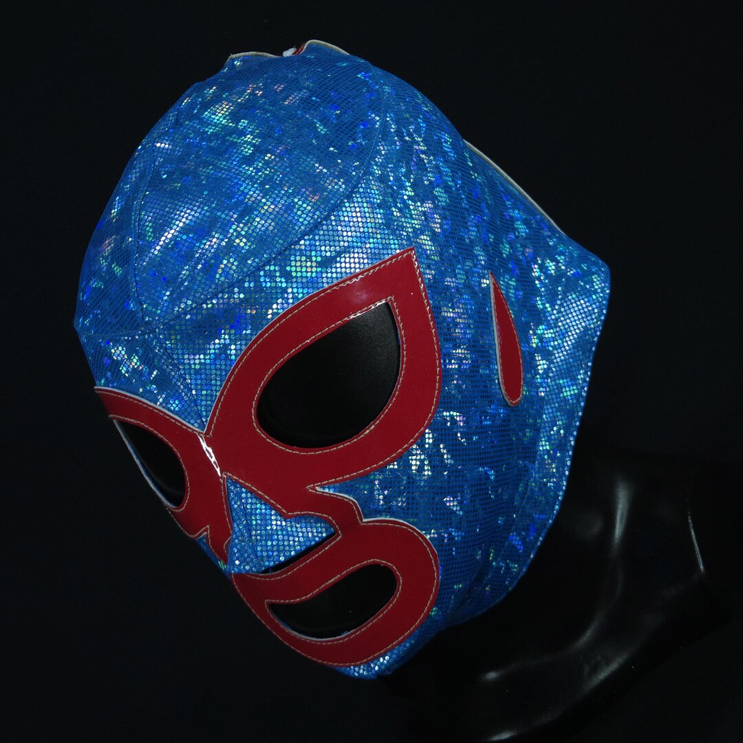 NACHO MASK Wrestling Mask Luchador Costume Wrestler Lucha Libre Mexican ...