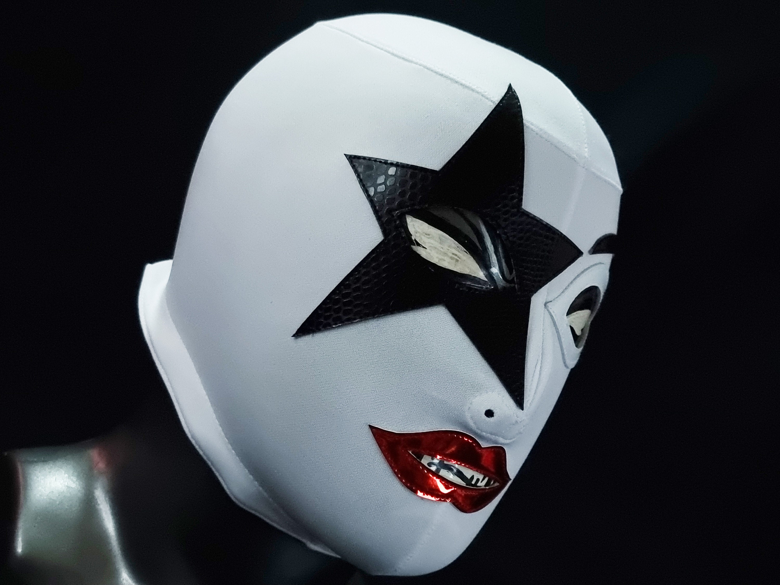 ROCKSTAR Mask Wrestling Mask Luchador Costume Wrestler Lucha - Etsy UK