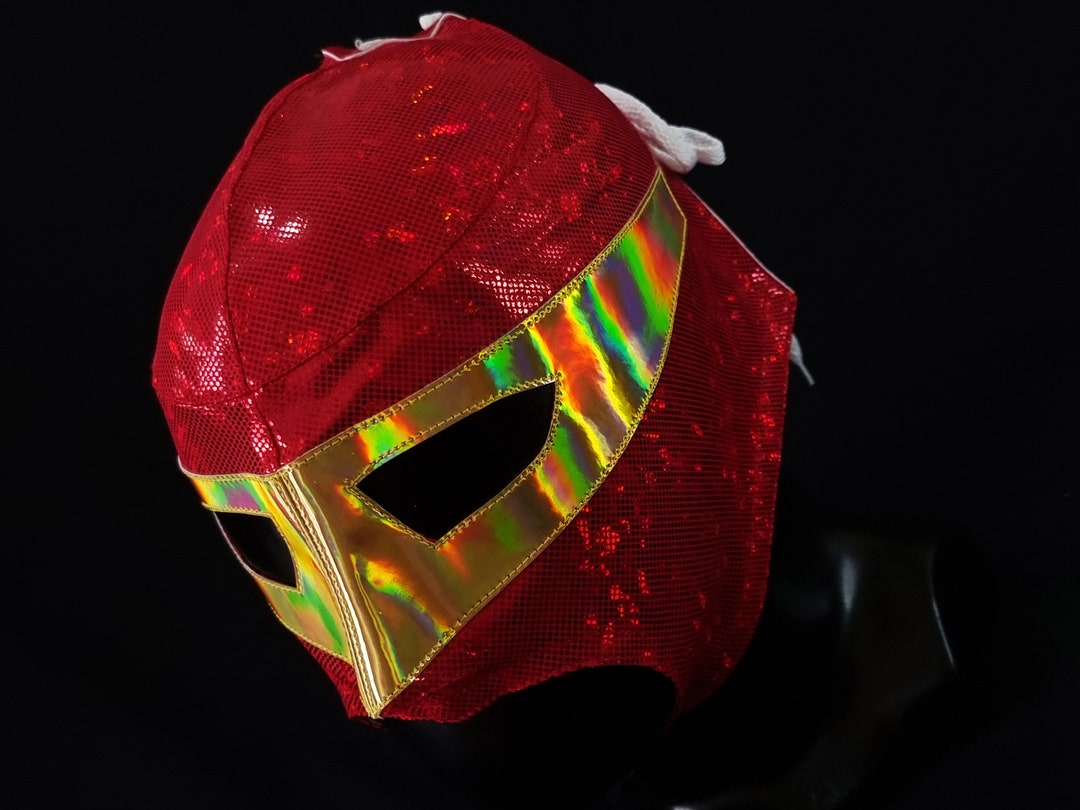 CHICANA MASK Wrestling Mask Luchador Costume Wrestler Lucha - Etsy