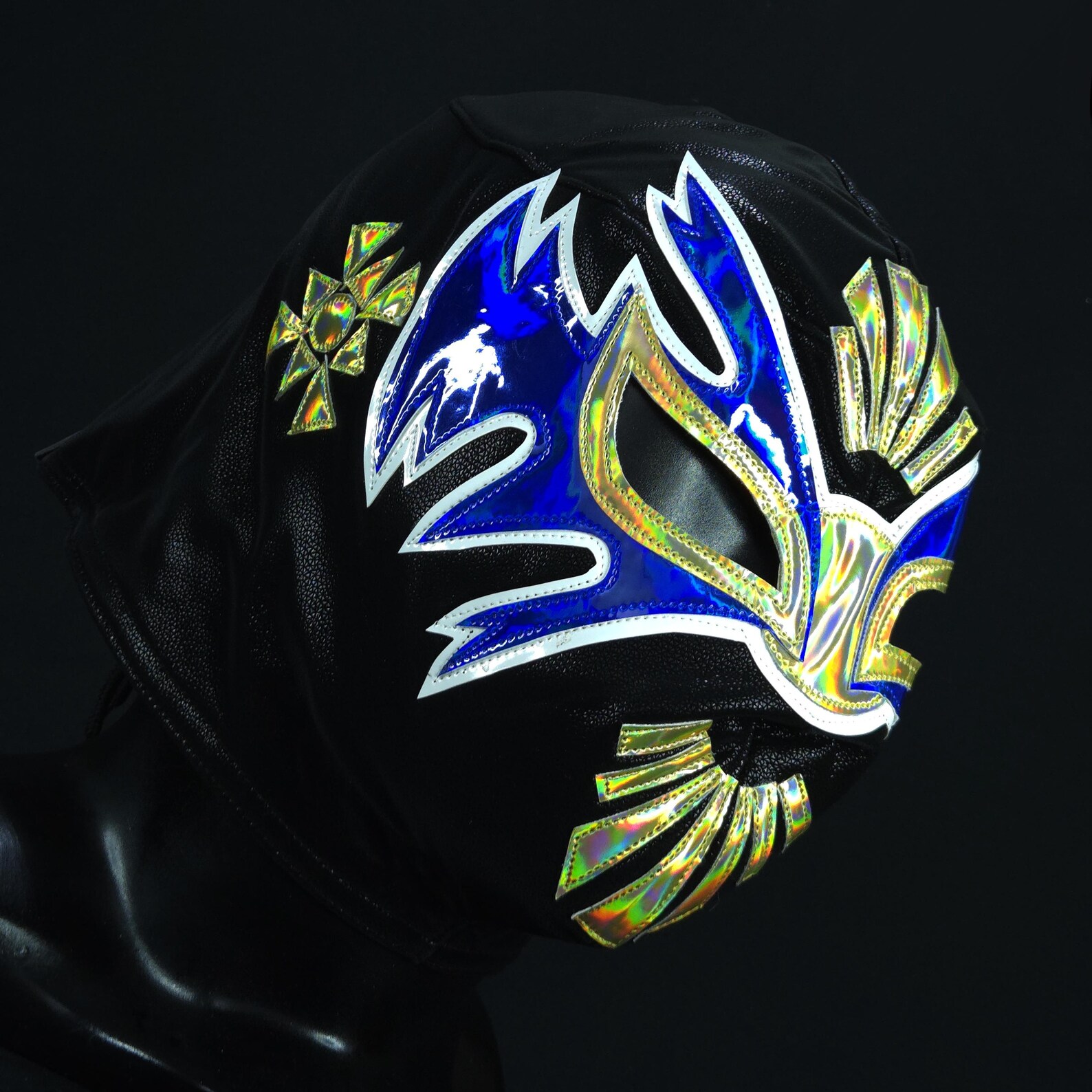 Hand Made ATLANTIS MASK Wrestling Mask Luchador Costume Wrestler Lucha ...