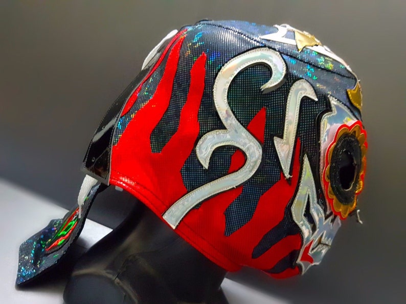 Bushi Wrestling Mask Luchador Costume Wrestler Lucha Libre - Etsy
