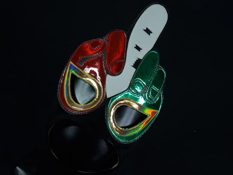 THE FINGER Mask Wrestling Mask Luchador Costume Wrestler Lucha - Etsy
